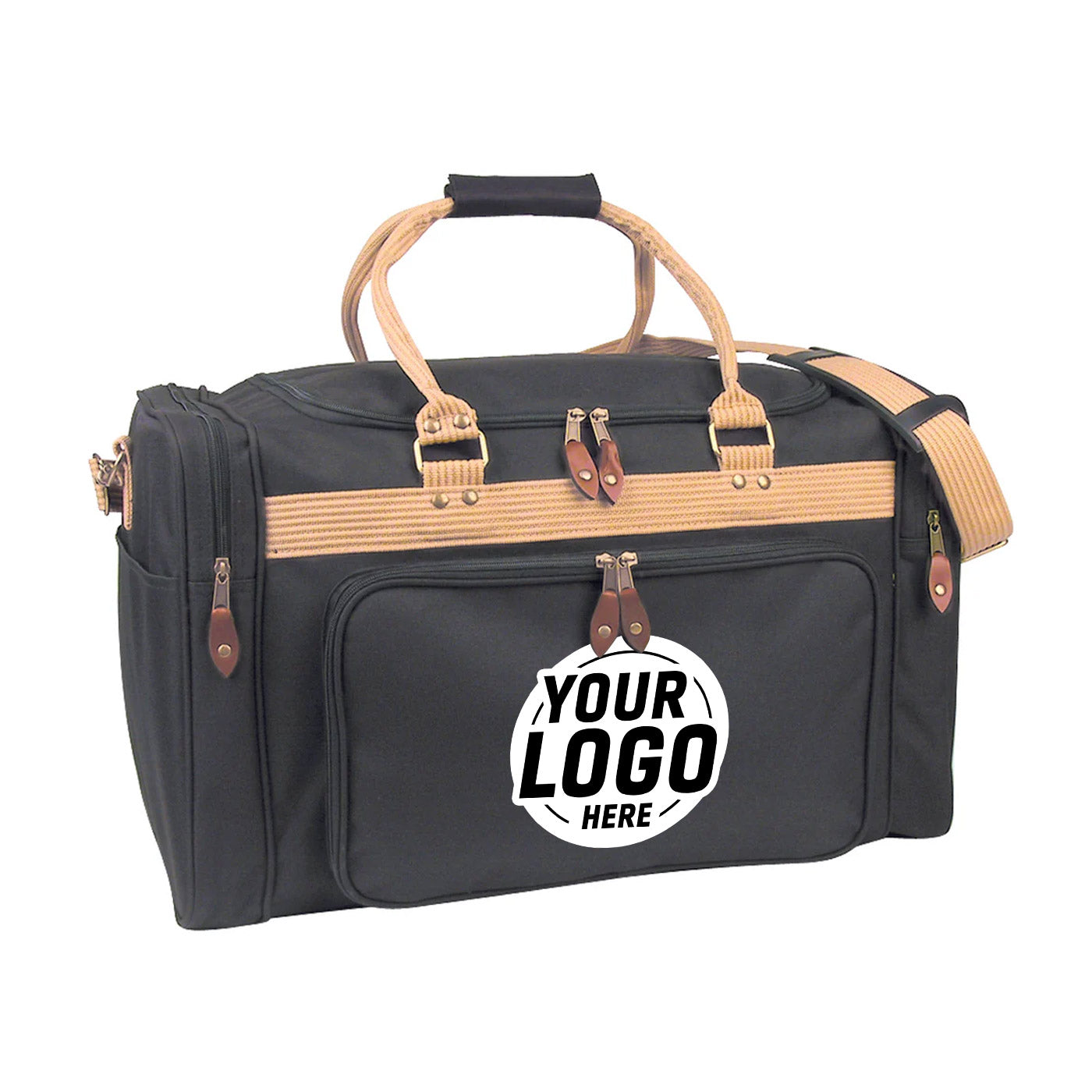 Custom Printed Nissun Deluxe Travel Bag DTB – Star Hats and Embroidery