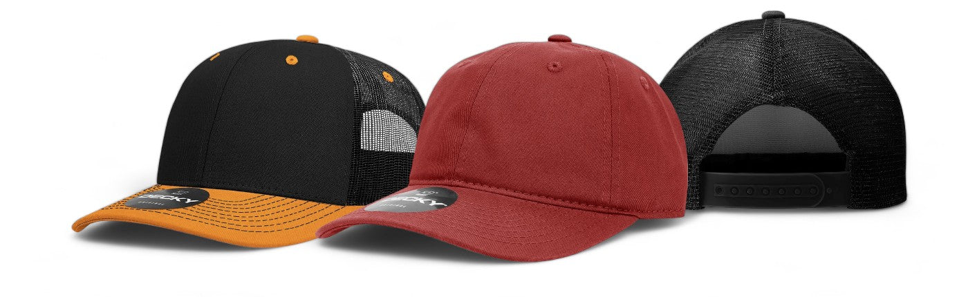 Blank Curved Bill Hats – Star Hats and Embroidery