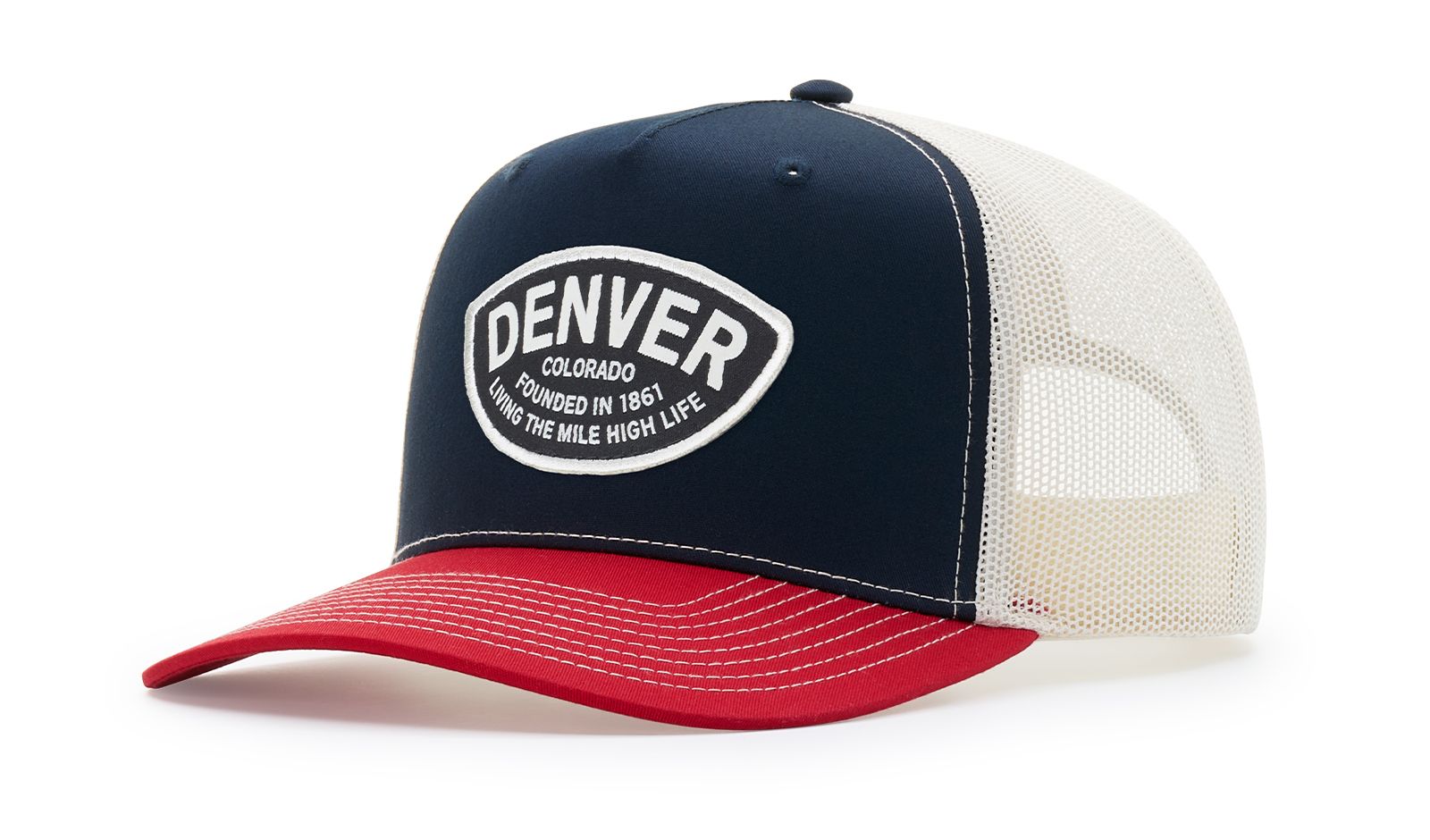 Richardson 112FPC Five Panel Champ Trucker Hat – Star Hats and Embroidery