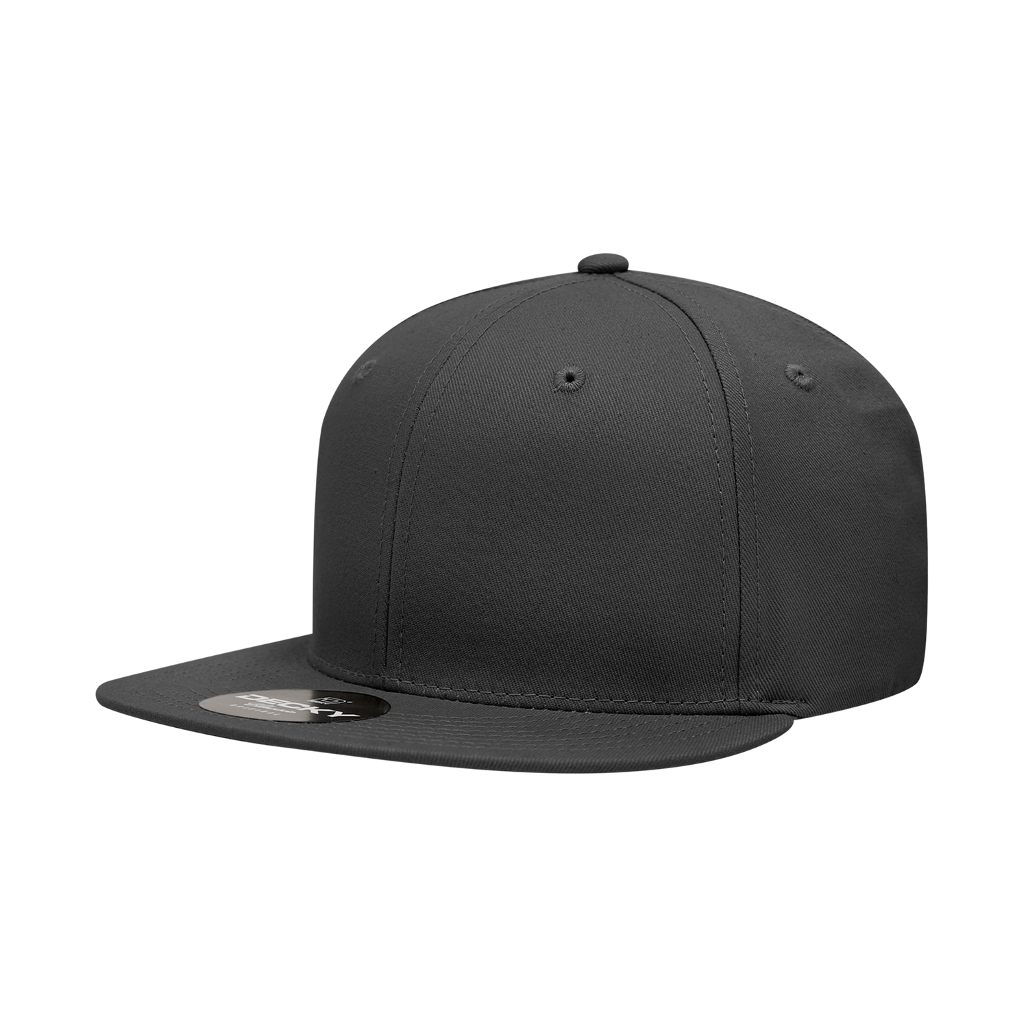 Decky 361 Cotton Snapback Hat Flat Bill Cap - Blank – Star Hats and ...