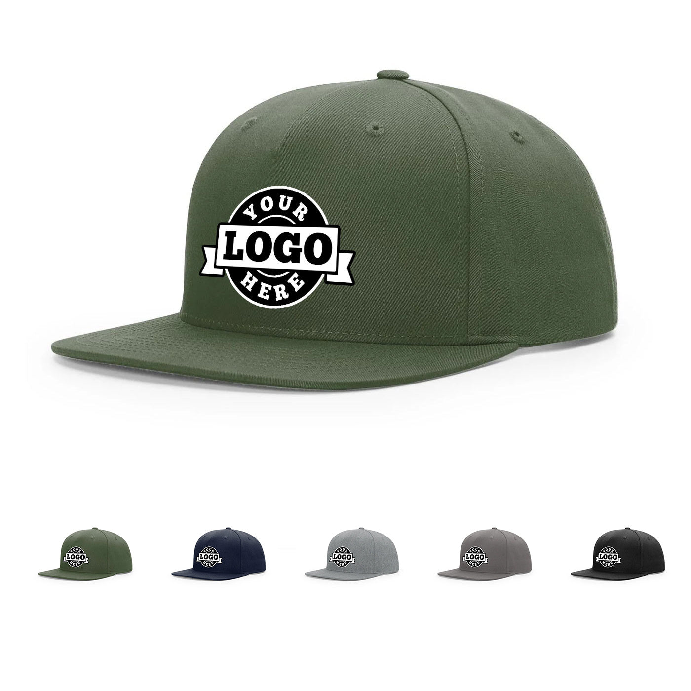 Custom Embroidered Richardson 255 Pinch Front, Twill Back Trucker Cap ...