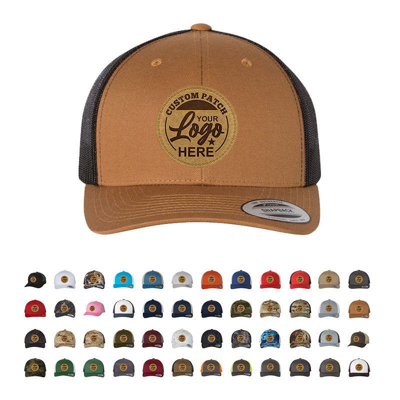 Custom Patch YP Classics, Yupoong 6606 - 6-Panel Retro Trucker Cap ...