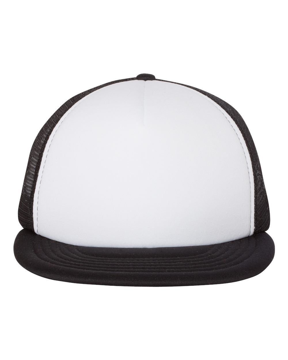Mega Cap 6875 Foam Front Flat Bill Trucker Cap – Star Hats and Embroidery