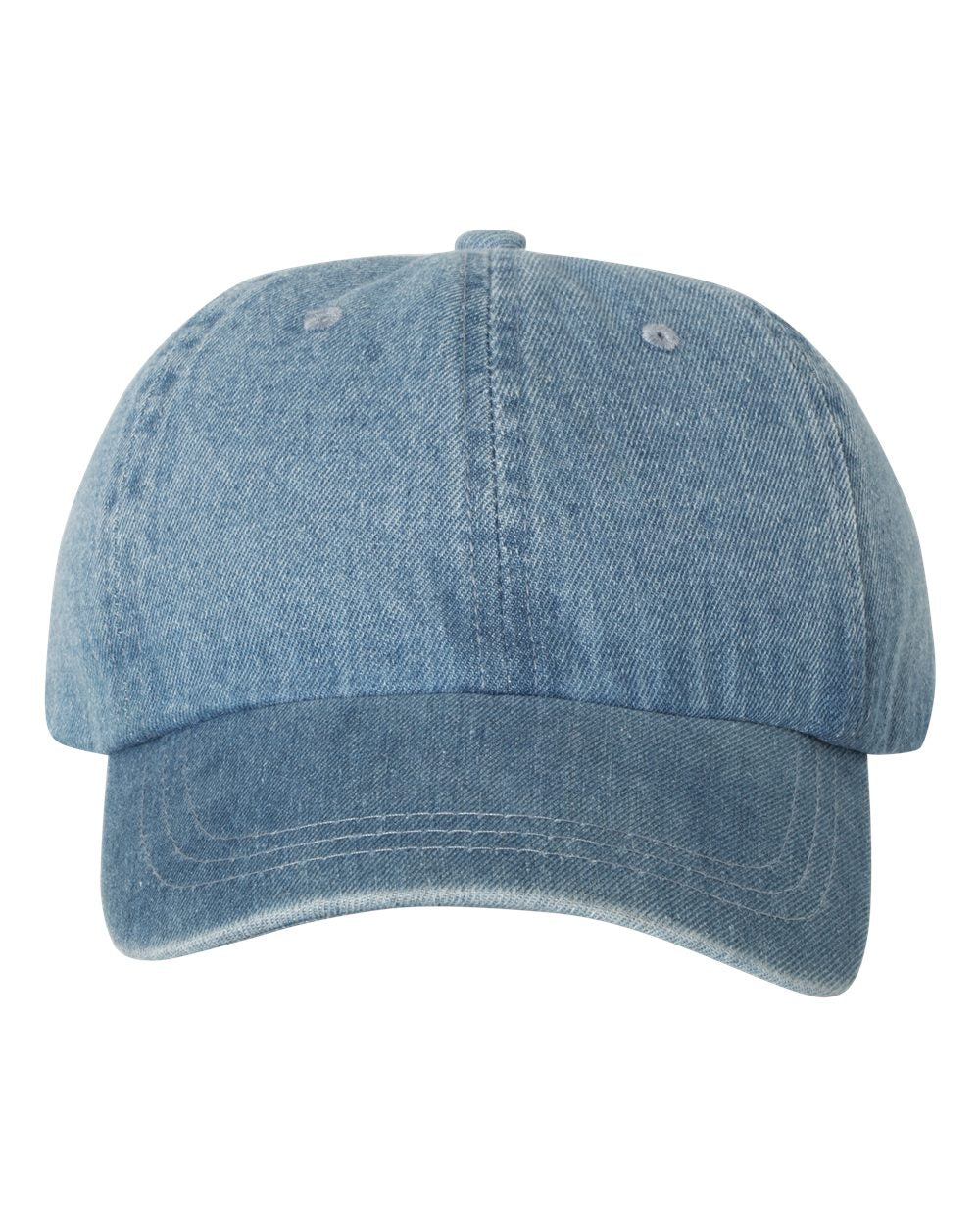 Mega Cap 7610 Washed Denim Cap – Star Hats and Embroidery