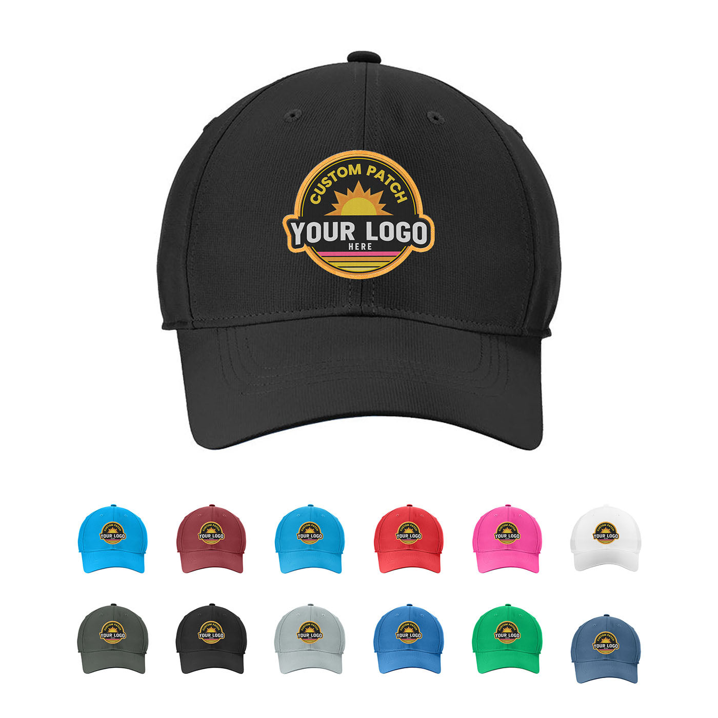 Custom Patch Nike NKFB6444 Dri-FIT Tech Fine-Ripstop Cap – Star Hats ...