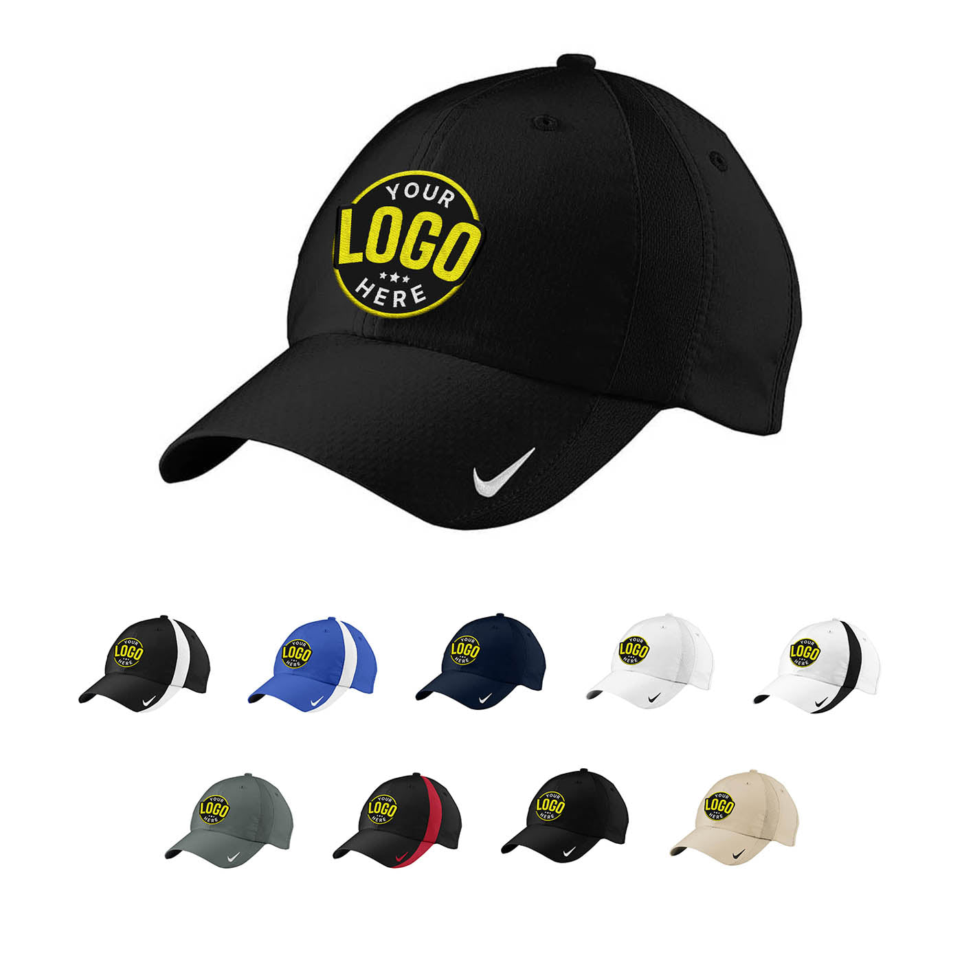 Custom Nike Apparel – Star Hats and Embroidery