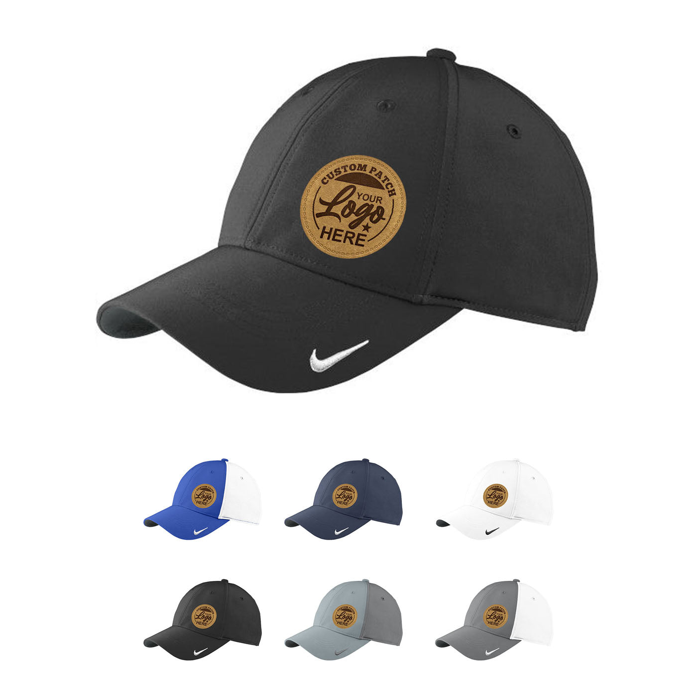 Custom Patch Nike 779797 Swoosh Legacy 91 Cap – Star Hats and Embroidery