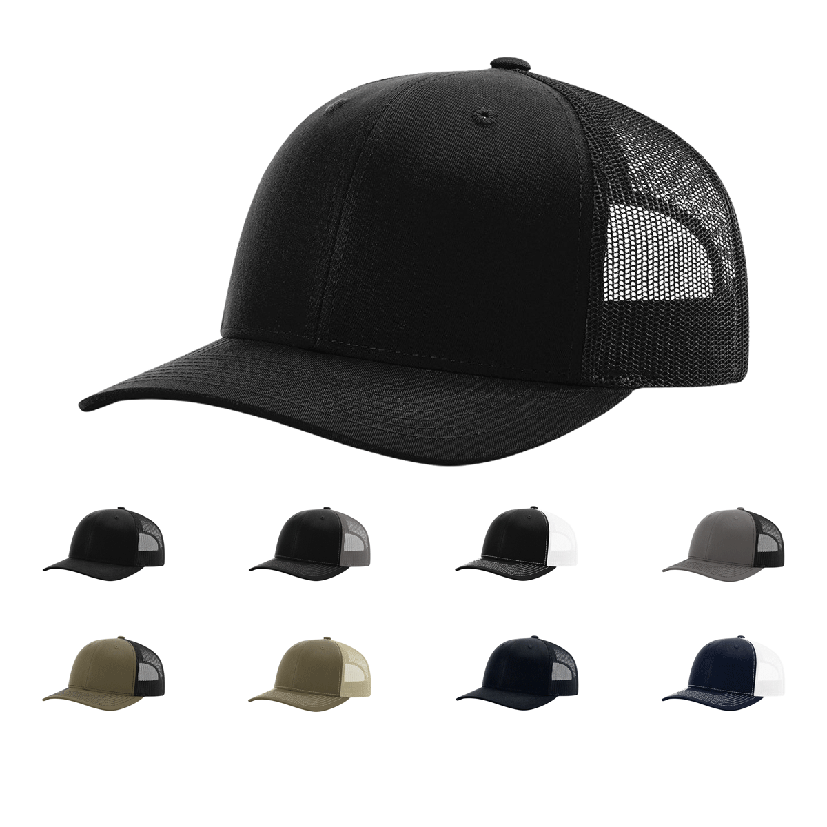 Custom Embroidered Richardson 112RE Recycled Trucker Hat – Star Hats ...